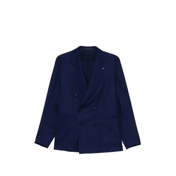 Tagliatore Double-breasted Peak Lapel Blazer