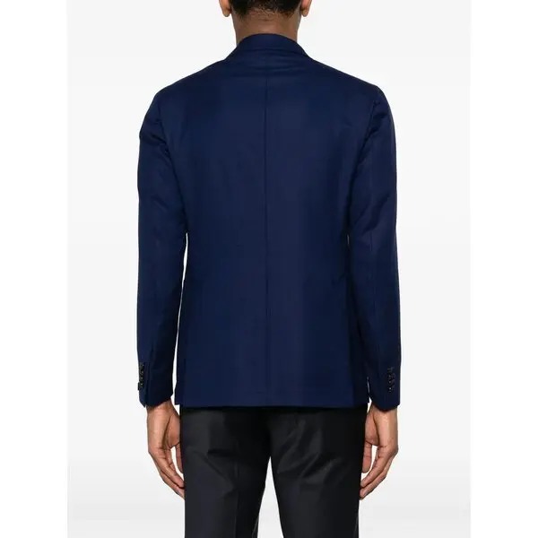 Tagliatore Double-breasted Peak Lapel Blazer