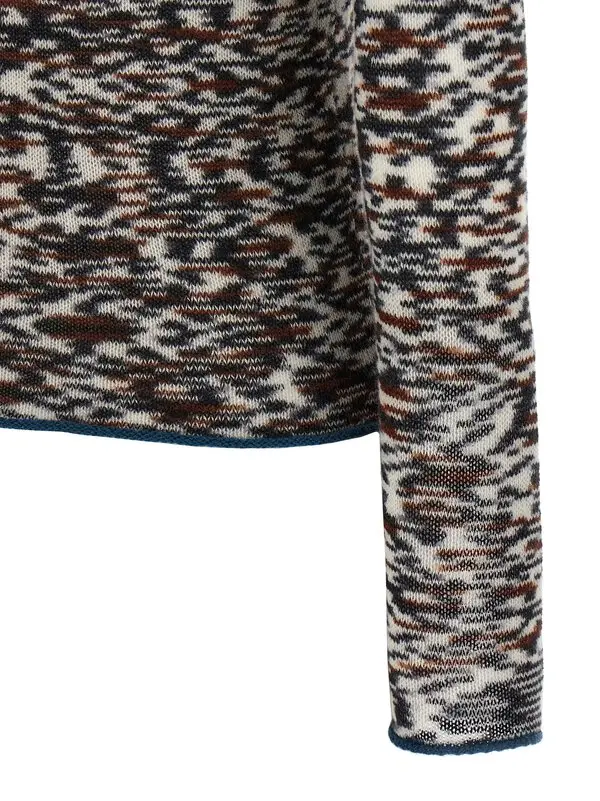 Missoni Cashmere Blend Crew Neck Sweater