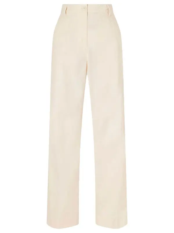Dries Van Noten Straight-leg Cotton Poplin Pants - Multicolor