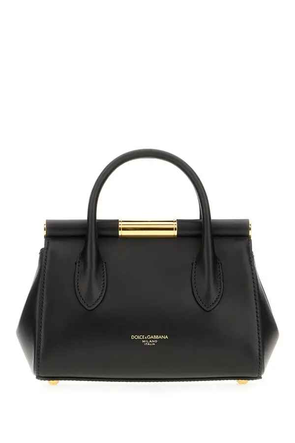 Dolce & Gabbana Top Handle Bag With Padlock Charm - Multicolor