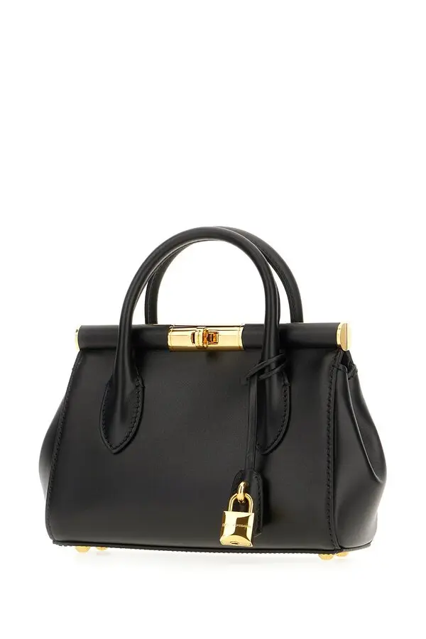 Dolce & Gabbana Top Handle Bag With Padlock Charm - Multicolor