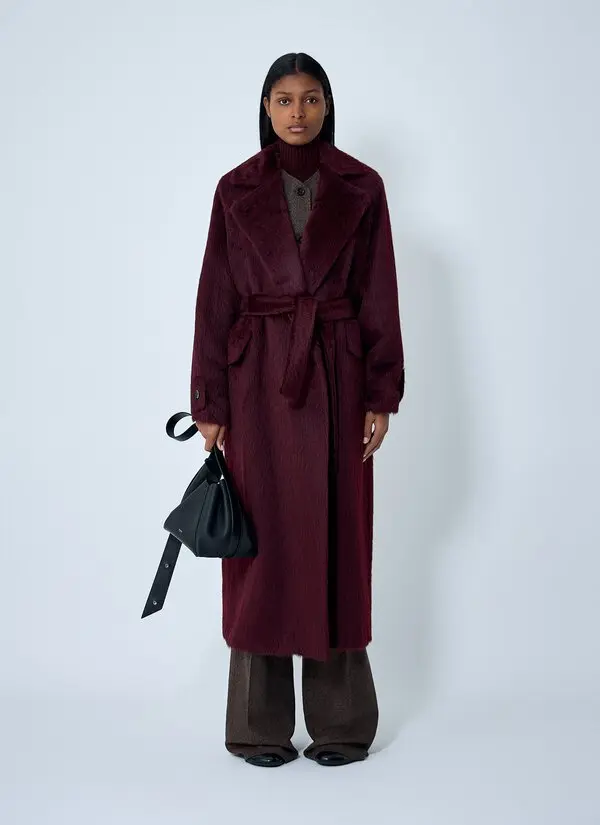 Max Mara Long Wool Coat - Multicolor