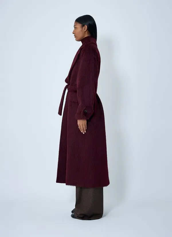 Max Mara Long Wool Coat - Multicolor
