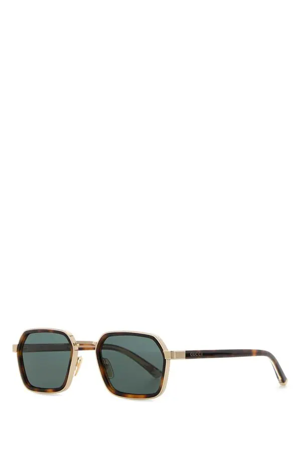 Gucci Gold Metal Sunglasses - Multicolor