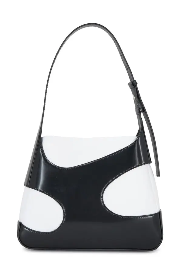 FERRAGAMO Asymmetrical Cut Out Shopper Bag