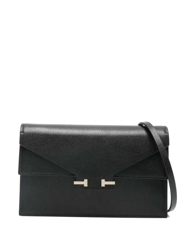 TOM FORD Mini Clutch With Logo Detail - Black