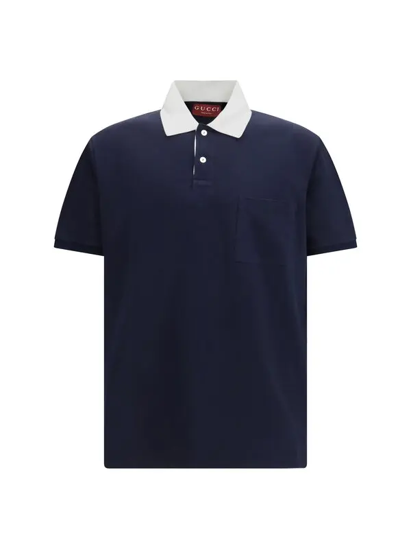 Gucci Piqué Polo