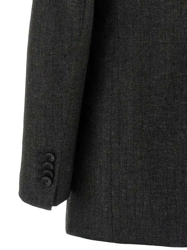 Tagliatore Jasmine Double-breasted Blazer And Trousers Set - Gray