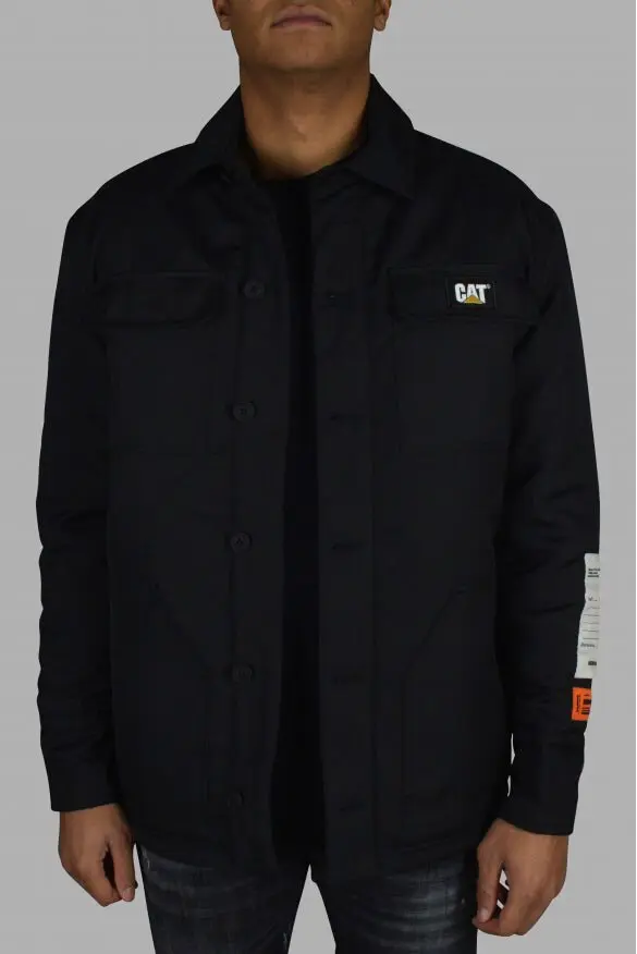 Heron Preston X Caterpillar Coach Jacket With Logo Detail