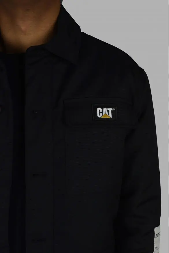 Heron Preston X Caterpillar Coach Jacket With Logo Detail