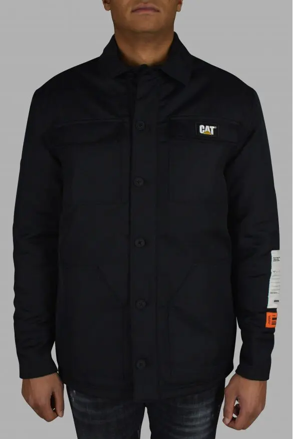 Heron Preston X Caterpillar Coach Jacket With Logo Detail