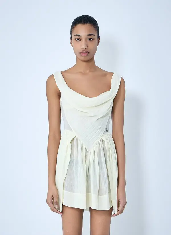 VIVIENNE WESTWOOD Sunday Draped Mini Dress