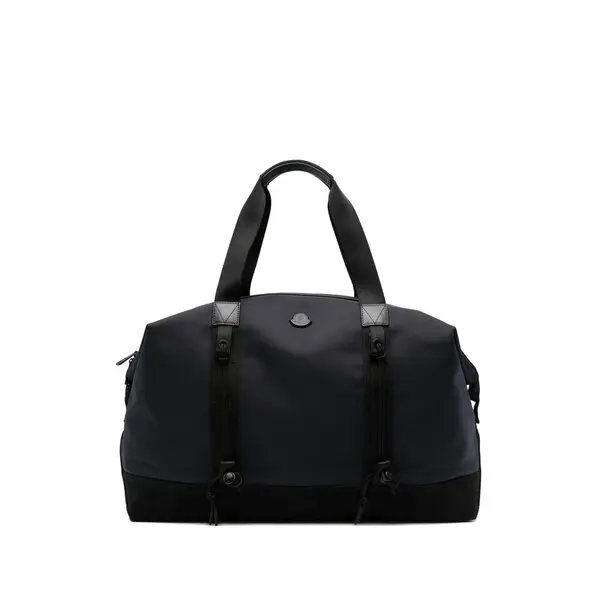 Moncler Dark Top Handle Luggage Bag - Blue