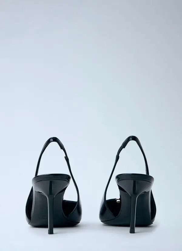 Saint Laurent Babylone Bretueil Slingback Pumps - Black
