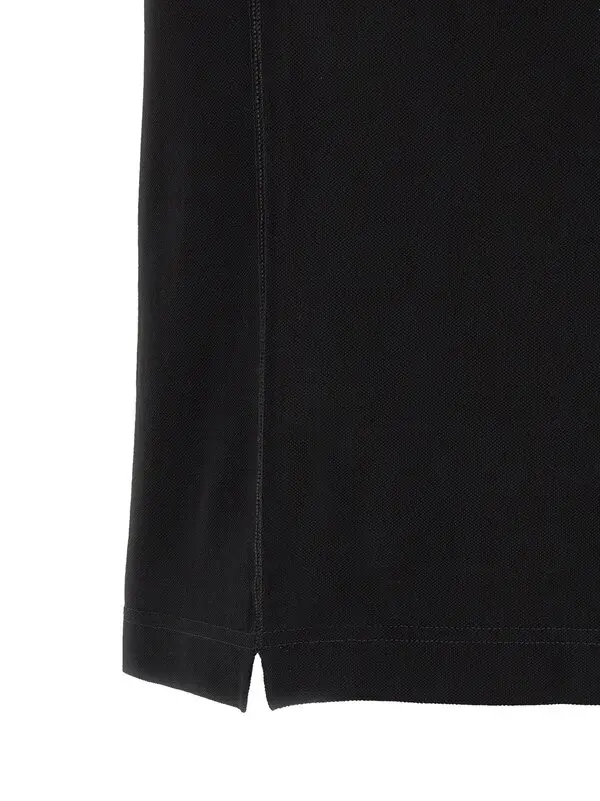 Dolce & Gabbana Logo Plate Polo Shirt