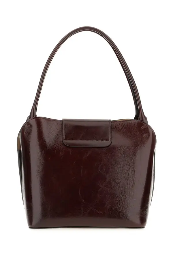 Versace Shopper Bag With Turn Lock Closure