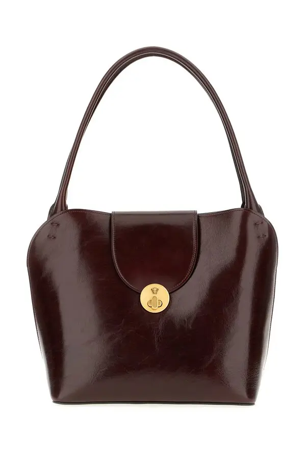 Versace Shopper Bag With Turn Lock Closure - Multicolor