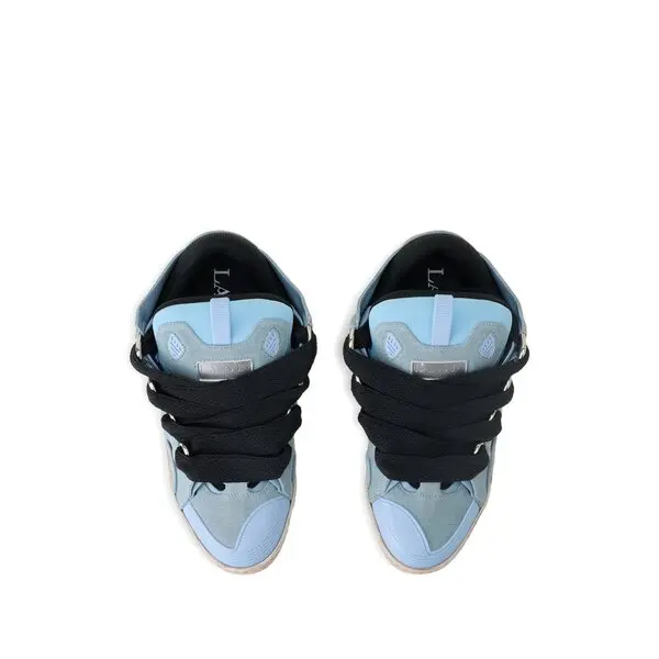 LANVIN Low-top Sneakers With Cut-out Detail - Blue