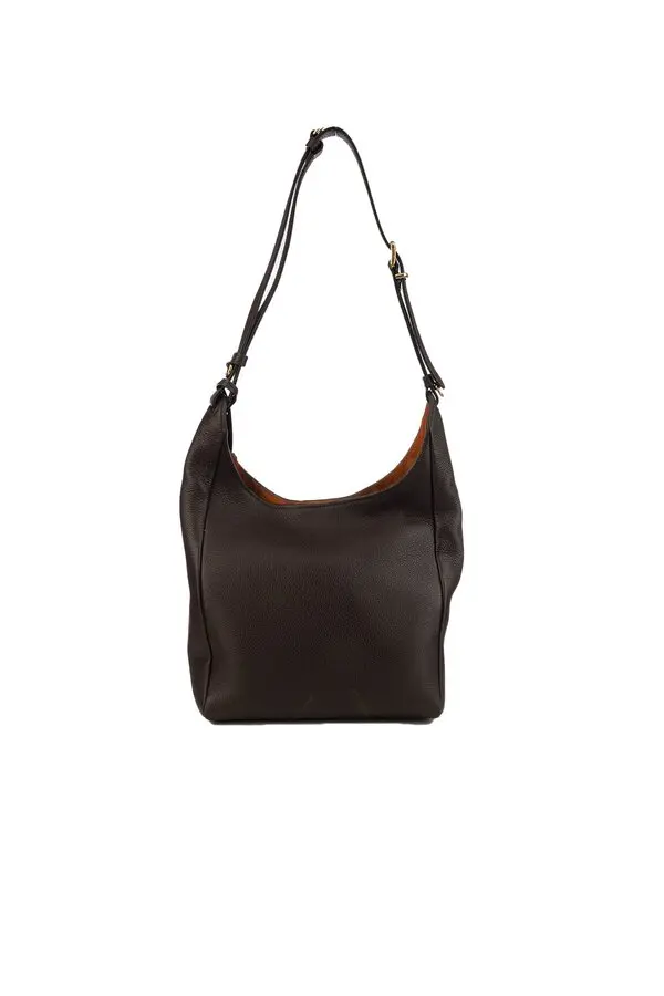 Miu Miu Leather Shoulder Bag With Lock Detail