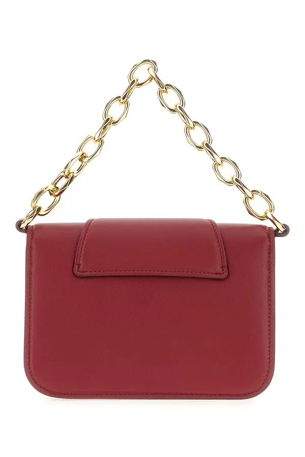 Valentino Garavani Leather Handbag With Chain Strap - Multicolor