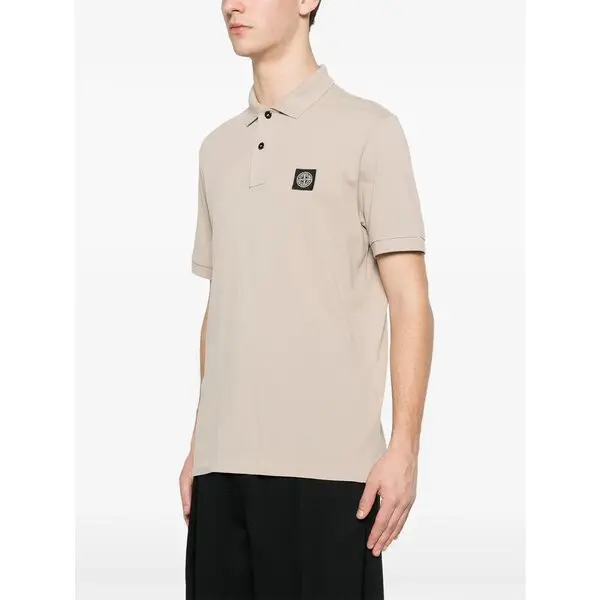Stone Island Neutrals Polo Shirts