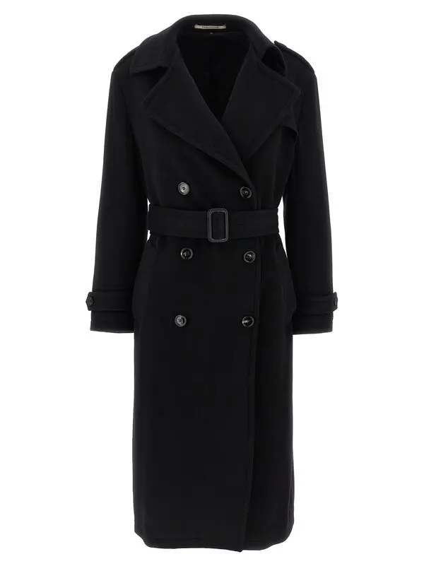 Tagliatore Bonny" Double-breasted Wool And Cashmere Coat