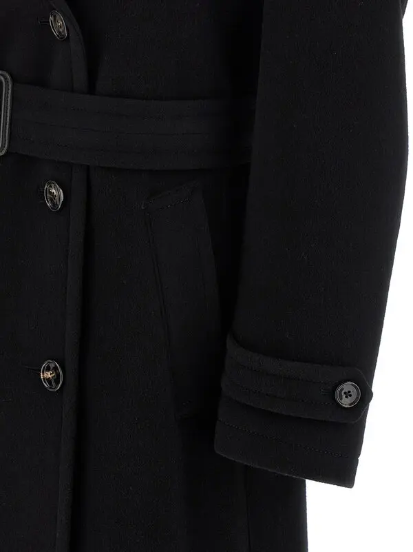 Tagliatore Bonny" Double-breasted Wool And Cashmere Coat