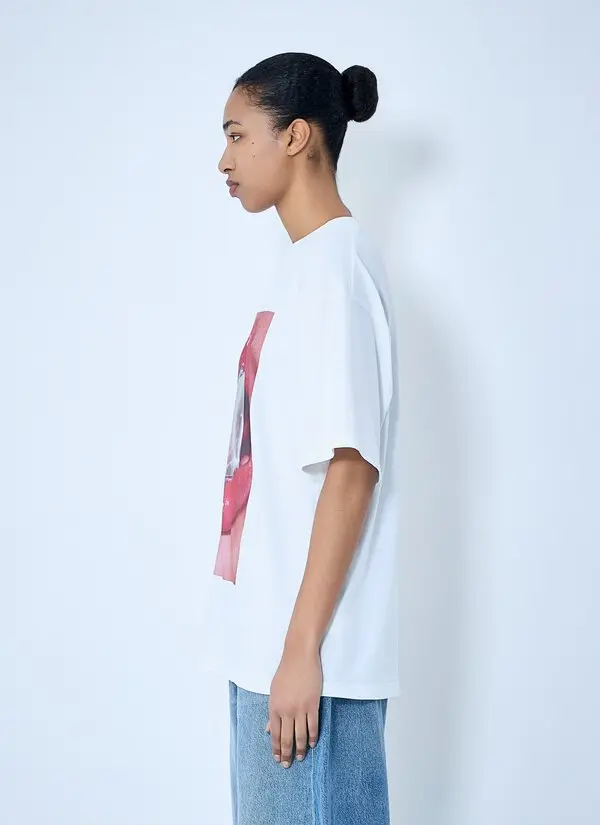 Alexander Wang Cotton Jersey Graphic T-shirt
