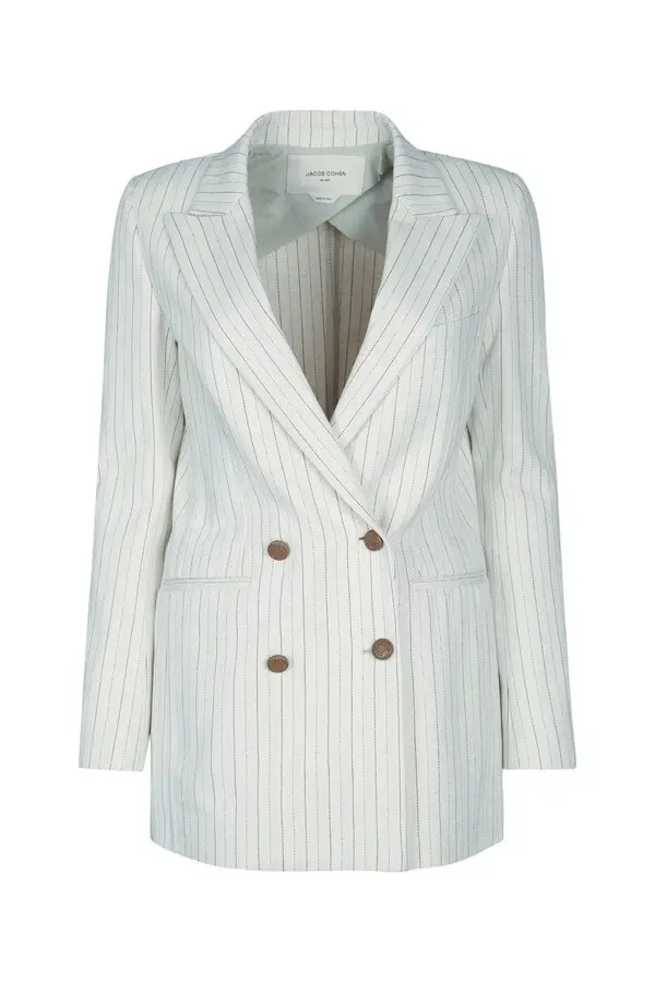Jacob Cohen Double-breasted Unstructured Blazer