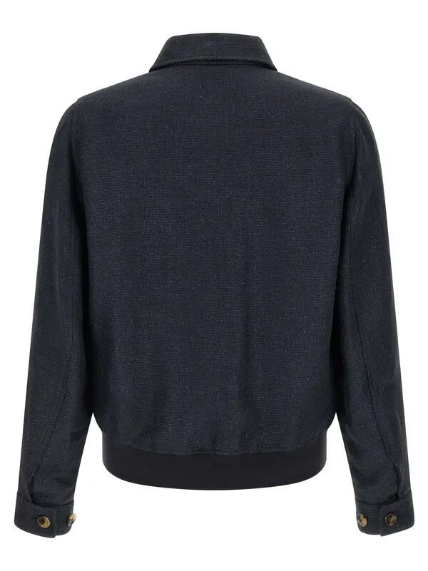 Brunello Cucinelli Linen Blend Jacket