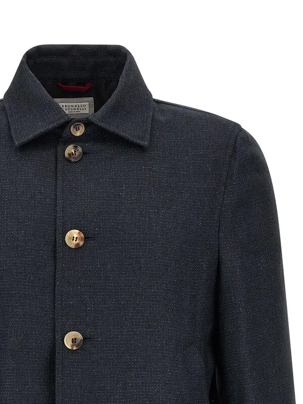 Brunello Cucinelli Linen Blend Jacket