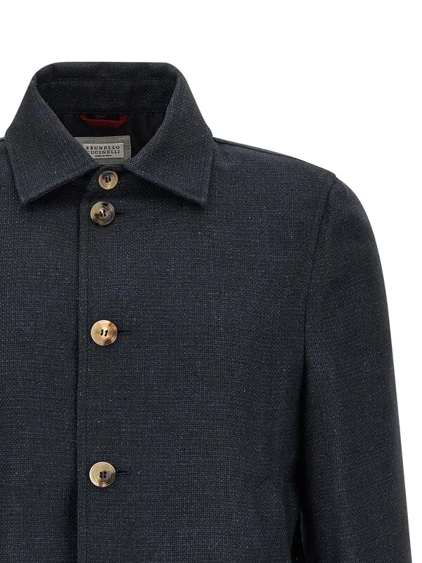 Brunello Cucinelli Linen Blend Jacket