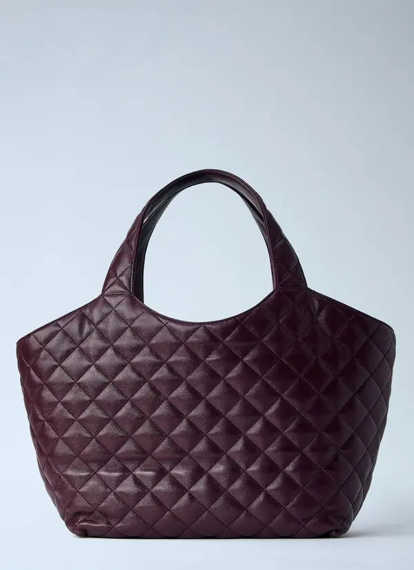 Saint Laurent Icare Medium Quilted Nappa Shoulder Bag