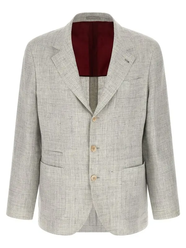 Brunello Cucinelli Linen Operated Blazer