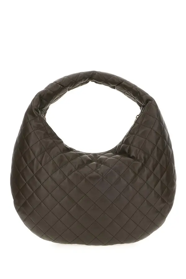 Saint Laurent Quilted Monogram Hobo Bag