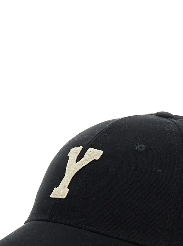 Saint Laurent Baseball Cap With Maxi Logo - Multicolor