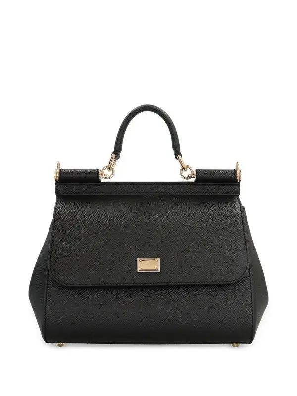 Dolce & Gabbana Large Sicily Handbag - Black