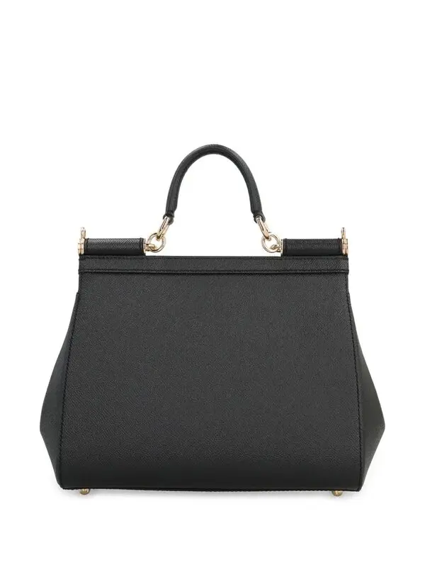 Dolce & Gabbana Large Sicily Handbag - Black