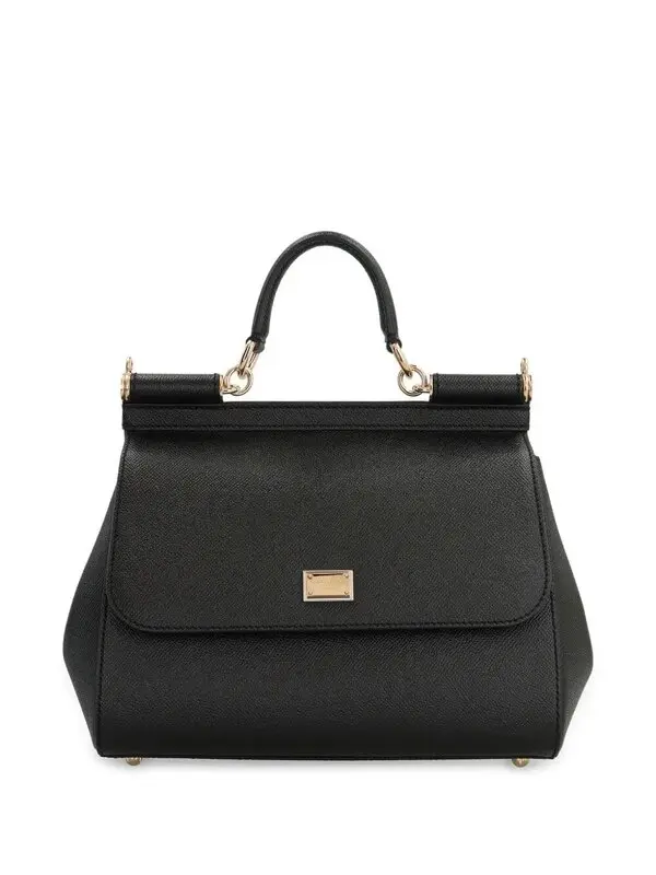 Dolce & Gabbana Large Sicily Handbag - Black