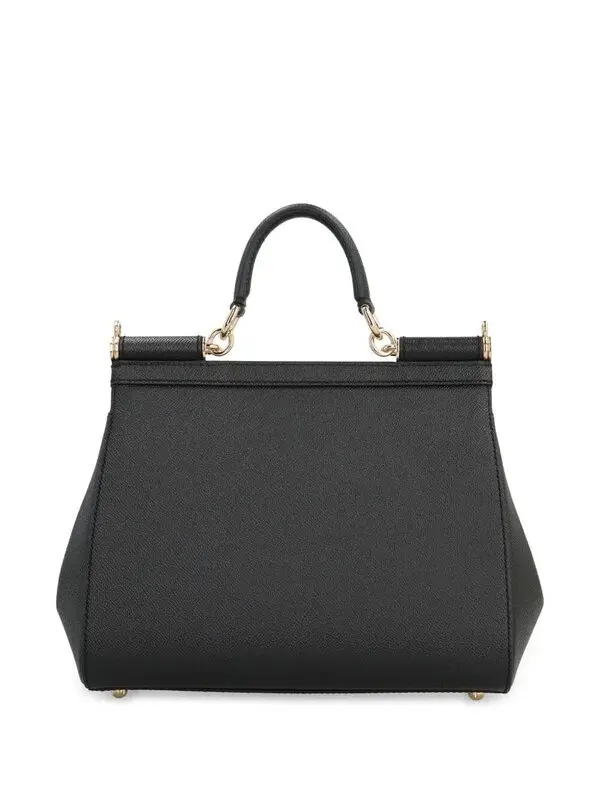 Dolce & Gabbana Large Sicily Handbag - Black