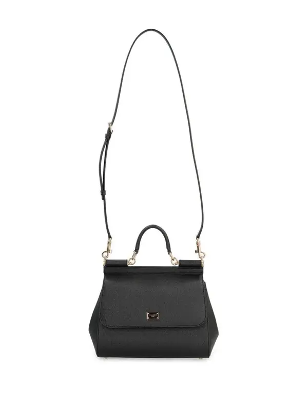 Dolce & Gabbana Large Sicily Handbag - Black