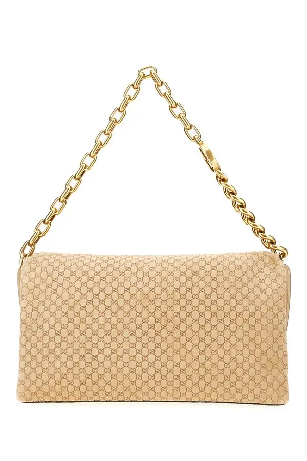 Gucci Monogrammed Chain Strap Shoulder Bag