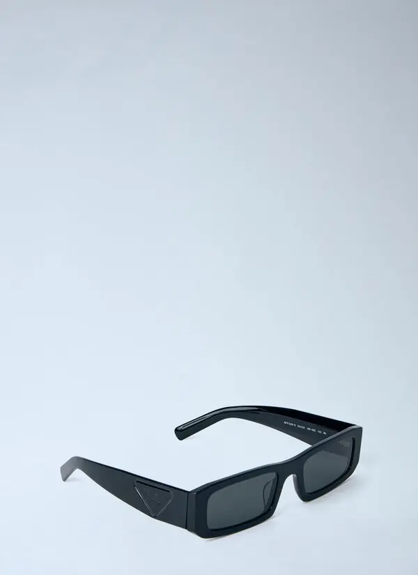 Prada Rectangular Sunglasses With Wide Temples