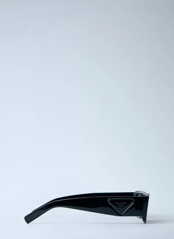 Prada Rectangular Sunglasses With Wide Temples