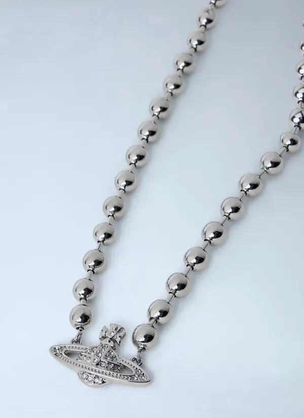VIVIENNE WESTWOOD Mini Relief Orb Pendant Necklace
