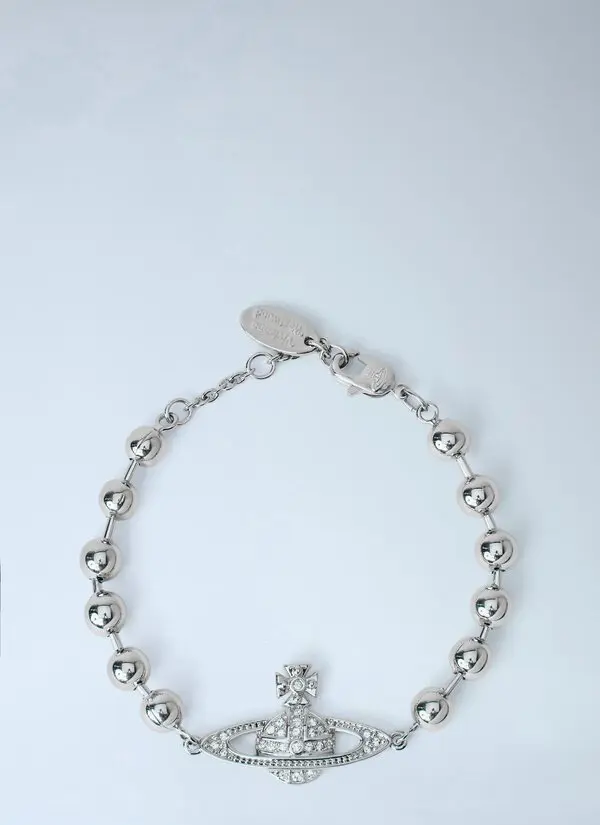 VIVIENNE WESTWOOD Orb Pendant Bracelet - Silver