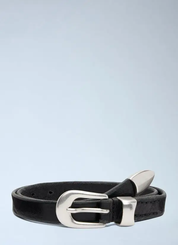 Our Legacy Curved Buckle Belt