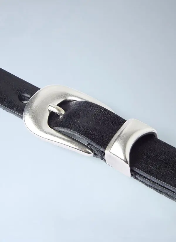 Our Legacy Curved Buckle Belt
