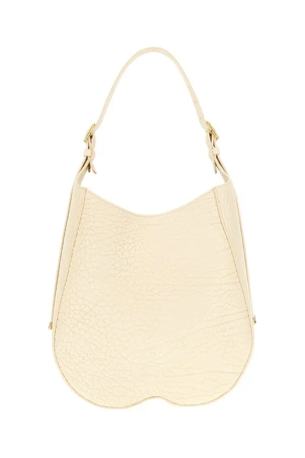 Burberry Textured Leather Shoulder Bag - Multicolor